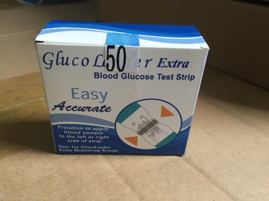 Electronic Digital Handheld Blood Glucose Monitor Diabetes Test Meter Monitor Kit with 50 test strips