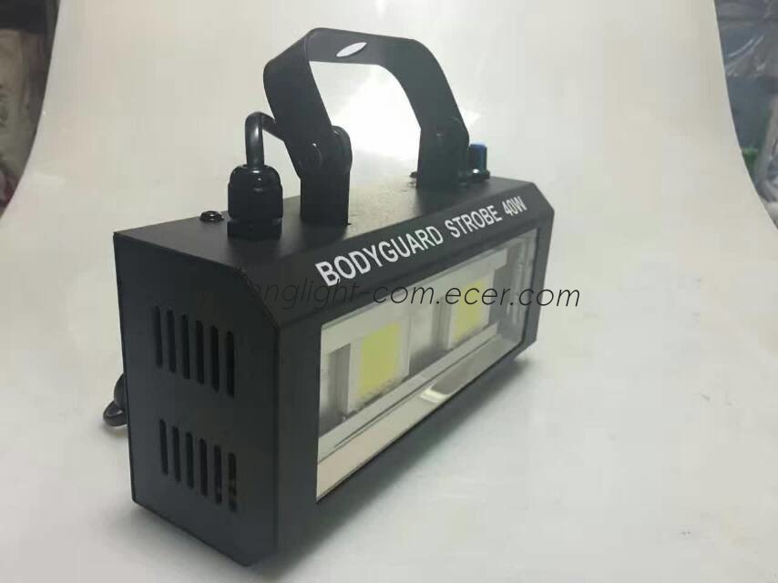 Mini Design 2pcs 40W Bodyguard LED Stage Lighting Warm White Strobe Light