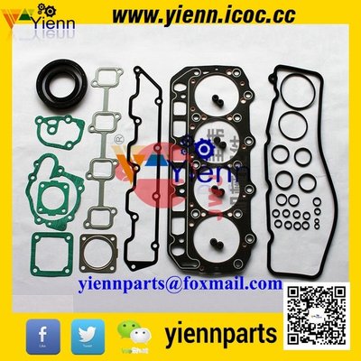 excavator engine parts Yanmar 4TNV98 piston YM129903-22090 piston ring 129907-22050 full overhual gasket kit 729903-9269