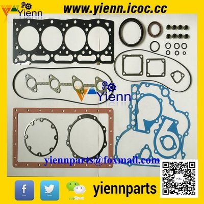 Kubota V1505 piston +ring+liner+full gasket kit with head gasket for KH71 KX71H KX91 excavator engine overhual rebuild