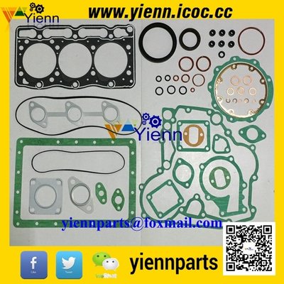 Kubota D1105 3D78 piston +ring+cylinder liner+full gasket kit with head gasket for KX41 KX61 engine overhual rebuild