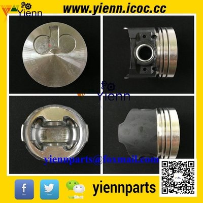 Yanmar 3YM20 marine engine parts Piston 119515-22050 with Piston ring 119515-22500+cylinder head gasket YM119515-01330