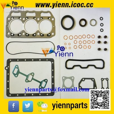 Yanmar 3GMF 3GMD marine engine overhual repair full gasket kit 728370-92600 with cylinder head gasket 128370-01331