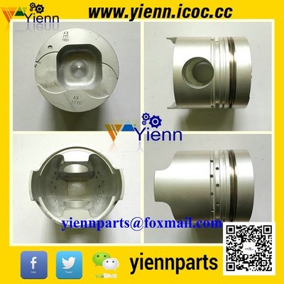 Isuzu 6BD1 6BD1T parts piston+ring+cylinder liner+full gasket kit for Hitachi EX200 UH06 UX07 Excavator engine rebuild