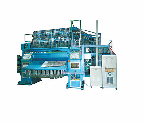 High cut low loop computer jacquard tufting carpet making machine