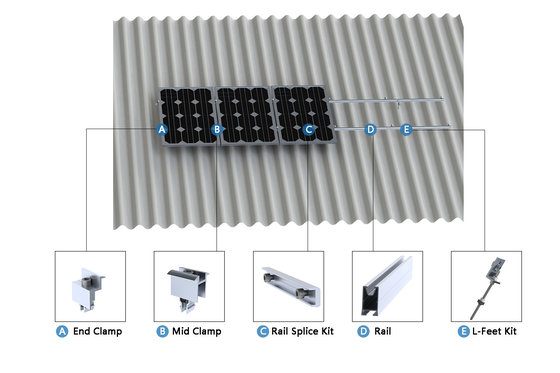 High Quality 2000w Solar Power System Solar Panel Mounting System