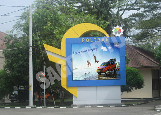 La pantalla llevada grande para hacer publicidad al aire libre, pared llevó la instalación fijada milímetro de la exhibición P5