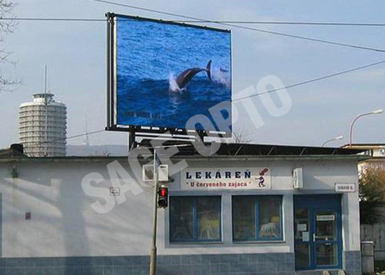 La pared video comercial del acontecimiento LED defiende las cortinas al aire libre de la pantalla de malla