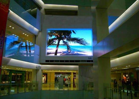 Pared video de la pantalla LED interior de la publicidad del smd del control HD P4 de WIFI para el centro comercial