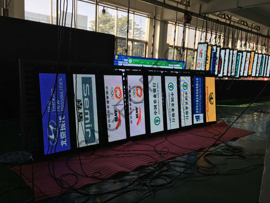 Exhibiciones llevadas ultra finas P2.4 para el anuncio, exhibición llevada pared video de Hd al aire libre