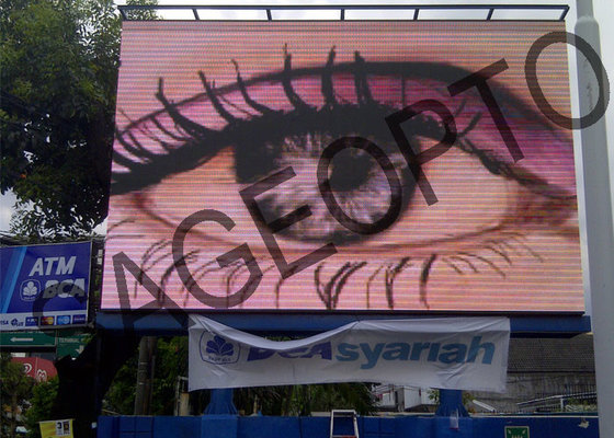 La publicidad al aire libre llevada a todo color de la exhibición, inmersión P9 llevó la pantalla LED publicitaria del × los 3ft de la pantalla los 3ft