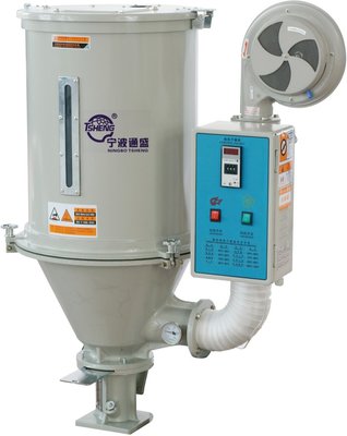 Well Distribute Heated Wind Plastic Hopper Dryer With Unique Filter Screen