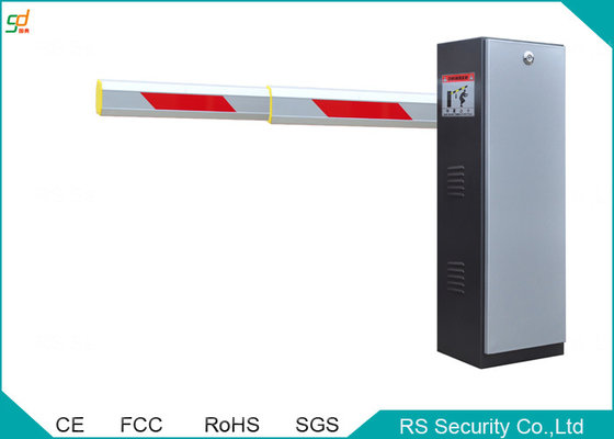 100 Watt Road Safety Car Boom Barriers With Steel Door Material