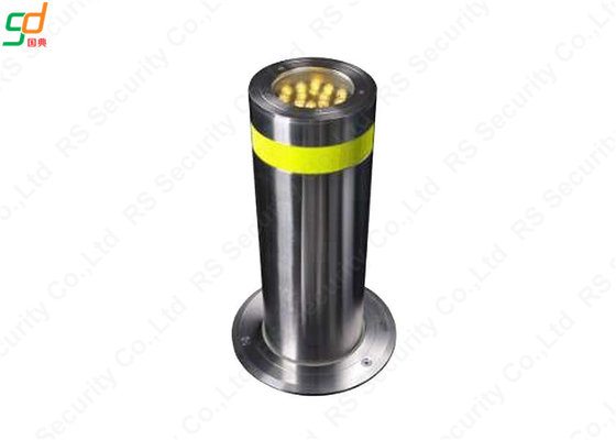 QR Code Reader Hydraulic Bollards K8 Crash Rated Security Bollard Accidents