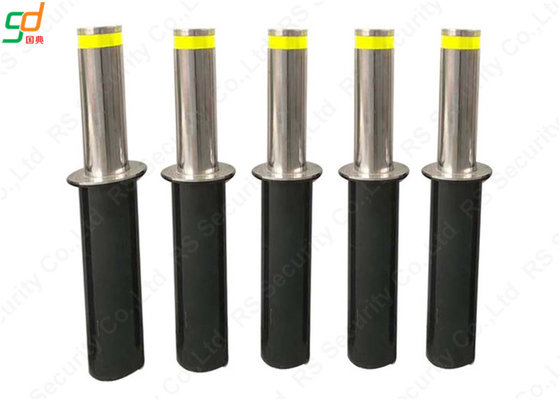 219mm Diameter Impact Hydraulic Bollards K4 Rated Traffic Bollard Video