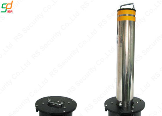 219mm Diameter Powered Hydraulic Bollards K4 Rated Traffic Bollard Housing