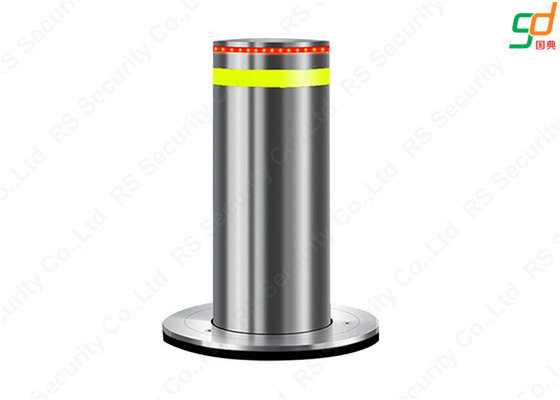 K8 Rated Electrical Hydraulic Bollards Rising Barriers IP68 3-6s Lifting Speed