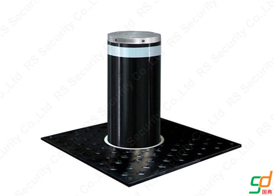 K12 Rated Impact Hydraulic Bollards Rectrable Barrier Warning Sign