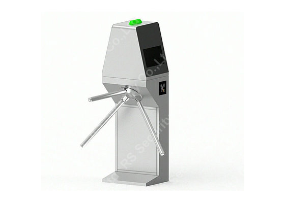 Barcode 304 Full Automatic Waist Height Turnstiles , Stainless Steel Tripod Turnstile