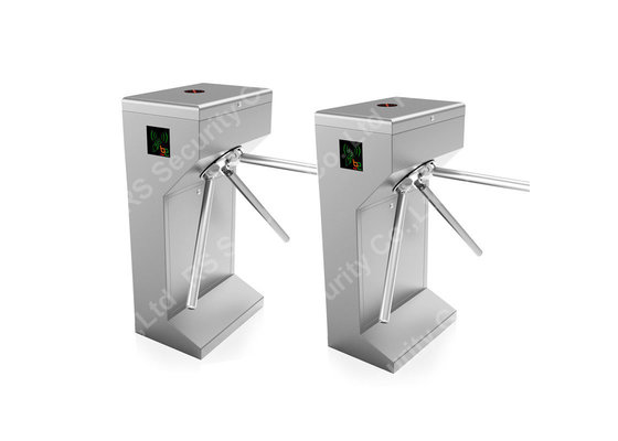 Entrance Security Barrier Turnstile Gate With Card Reader , Visitors Access Control