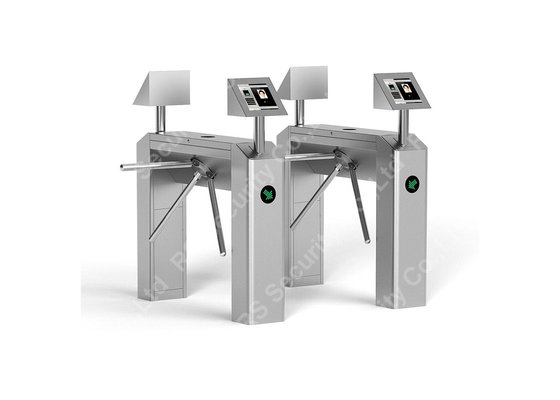 High Security Waist Height Turnstiles / Heavy Duty Low Noise Gate