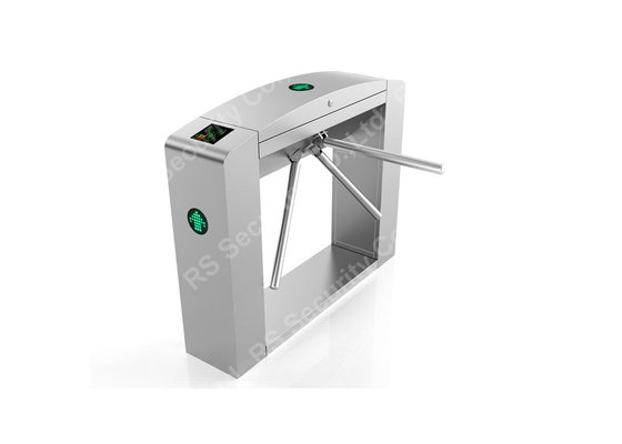 High Security Low Noise Waist Height Turnstile With 304 Stainless Steel Material