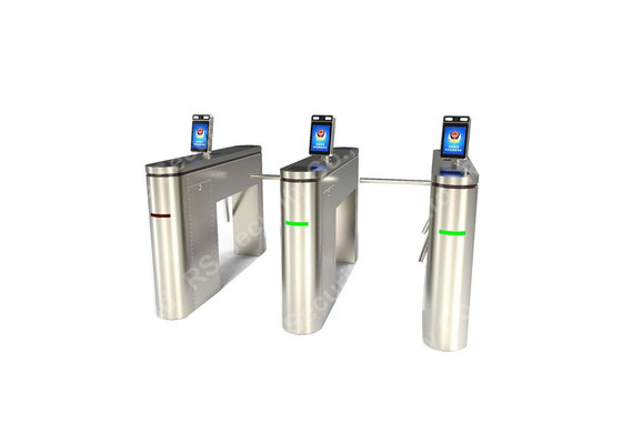 Semi Automatic Tripod Turnstile Security Systems, RFID Waist High Turnstiles
