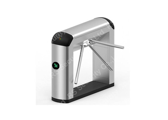 High Security Heavy Duty Waist Height Turnstile Black Shape IR Sensor Barrier