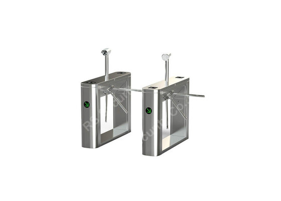 Factories Full Automatic Waist Height Turnstiles Compatible IC ID Card