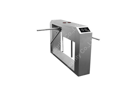 Stainless Steel Waist Height Turnstiles Bi-directional Pedestrian Gate