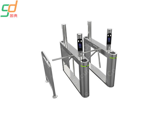 Full Automatic Train Station Turnstile Door Card Reader Remote Control