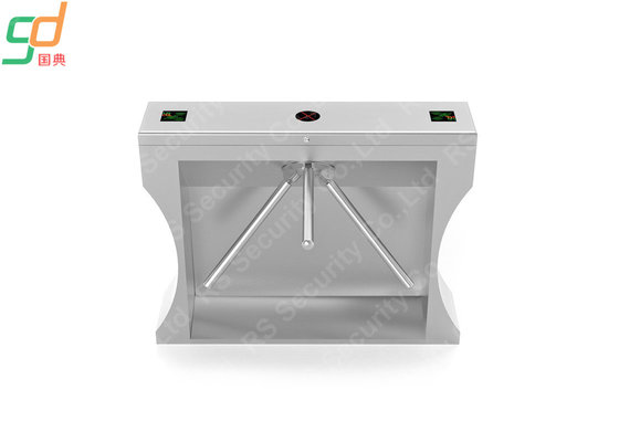 Heigh Security Tripod Turnstile Gate With Fingerprint Reader Access Entrance