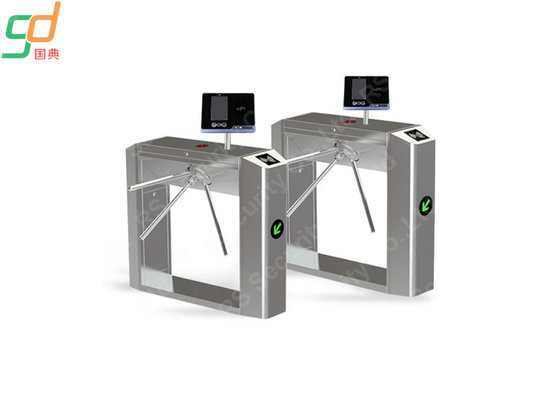 Double Direction Tripod Turnstile Gate Controlled Access Turnstiles Card Reader Gate