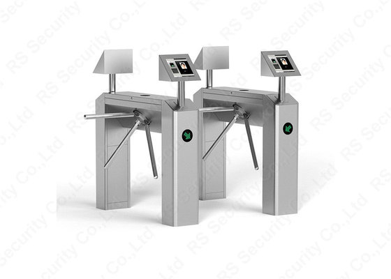 Double Tripod Turnstile Security Systems, Card Reader Turnstiles