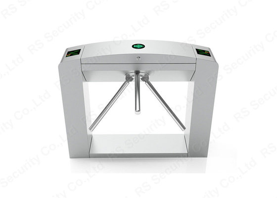 Fingerprint Elegant Waist Height Turnstiles Bi-directional Access Control