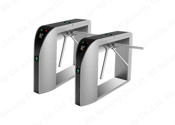 High Security Automatic Turnstiles Face Recognition Tripod Barrier Gate
