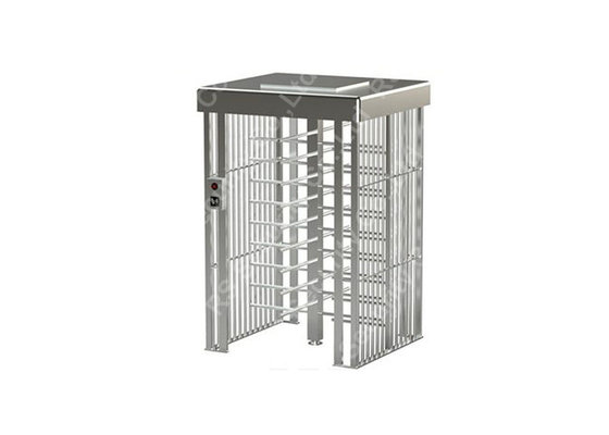 High Security Rotor Full Height Turnstile Gate Card Reader Entrance Barrier