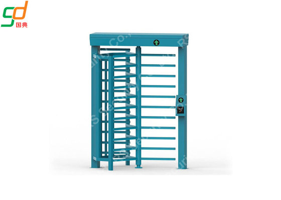 Electronic Security Single Full Height Turnstiles For Indoor Library