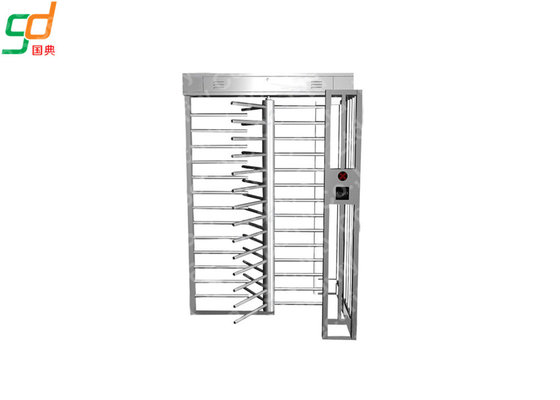 Stainless Steel Waterproof Full Height Turnstile Automatic Security Tri Channnel