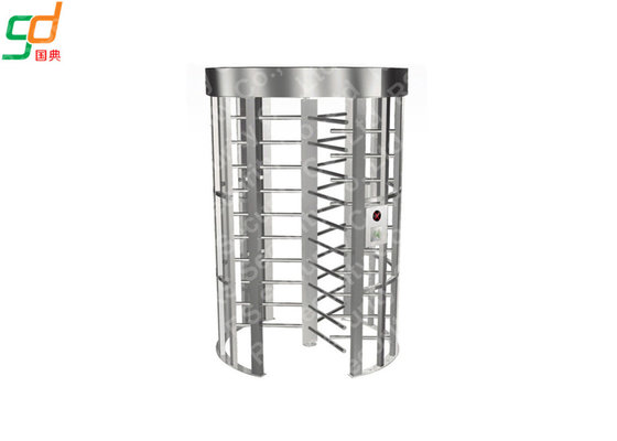 Security Mechanical  Full Height Turnstiles Top Grade Traffic Pedestrian System