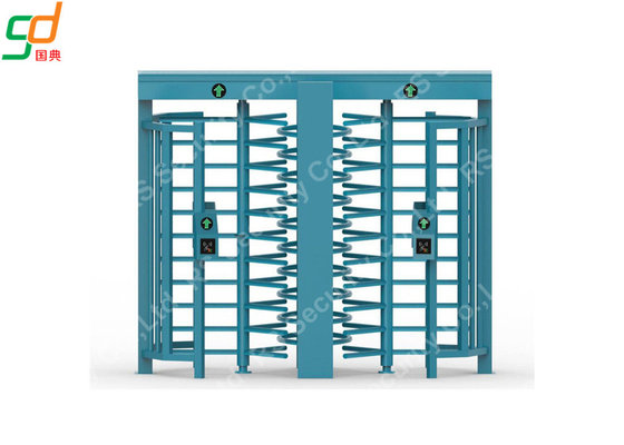 Security Pedestian Full Height Turnstile With LED Count Display Function