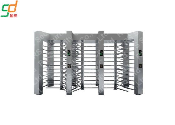 Prison Durable Full Height Turnstiles Made On Domestic Standard Stainless Steel