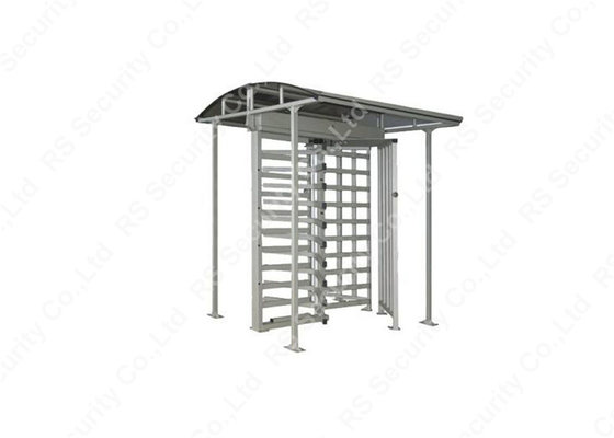 Stainless Steel Full Height Turnstiles Door ,  Pedestrian Access Turnstile Barrier