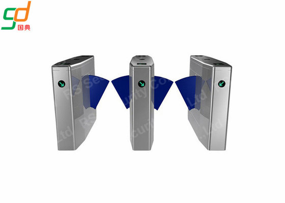 Anti-collision Flap Barrier Gate Club Hotel Turnstile Security Gate System