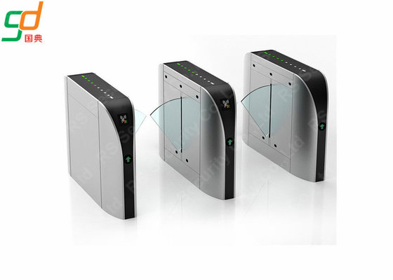 RFID Flap Barrier Gate Turnstiles, Automatic Access Control Turnstile Optical