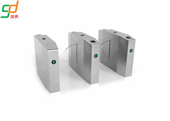 304 Stainless Steel Security Automatic Turnstiles For Subway Station Flap Gate
