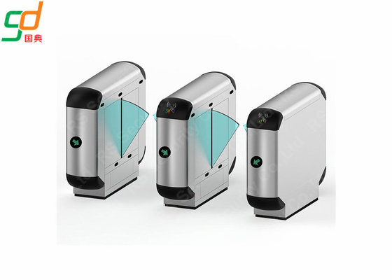 Passageway Double Wing Flap Barrier Gate Automatic Security Tursntile