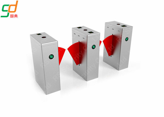 Anti-pinch Anti-Collision Flap Barrier Gate Turnstile Metro Pedestrian