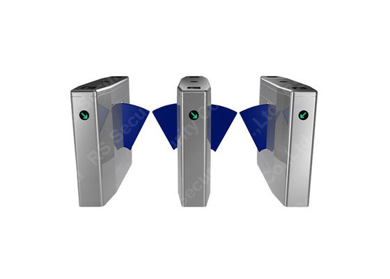 Double Wings Optional Flap Barrier Gate Bi-directional Access Control