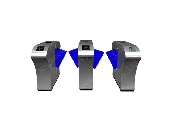Retractable Flap Barrier Gate Turnstile Painted Intelligent For Access